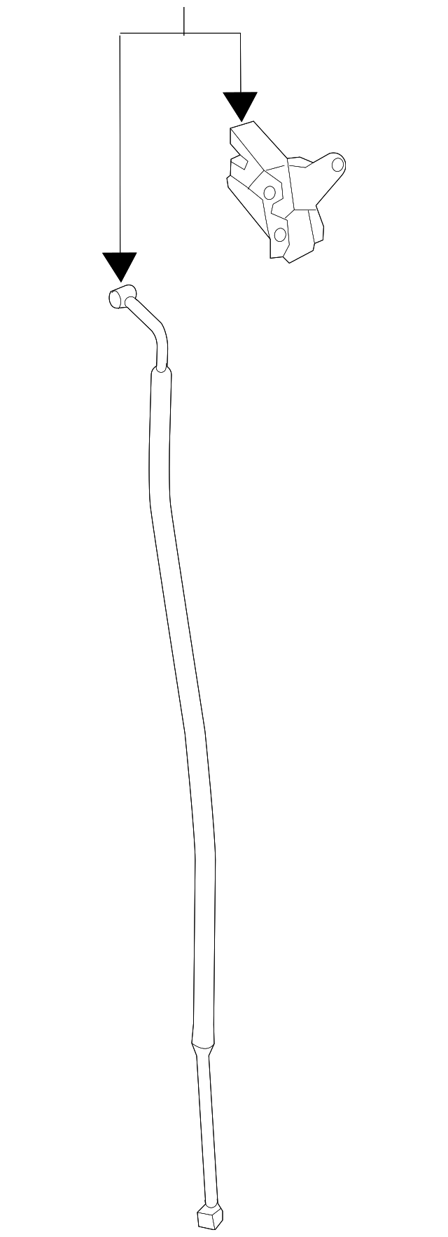 2015-2018 Chevrolet City Express Upper Latch 19316962 | GMPartsDirect.com