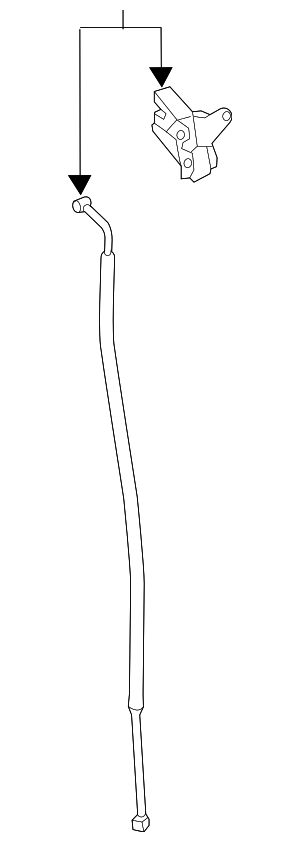 2015-2018 Chevrolet City Express Upper Latch 19316962 | GMPartsDirect.com