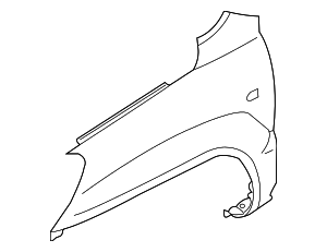 66321-1F110 - Fender 2005-2010 Kia Sportage | Kia.Parts Store