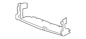 2022-2024 GMC Terrain Radiator Air Lower Baffle 84254387 GM ...