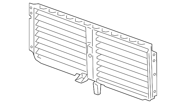 2018-2024 GM (Replaces 84460245) Front Bumper Shutter 85052433 GM ...