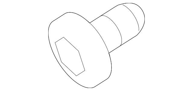 Genuine OEM Bumper Cover Screw Part# 12442-05207-B Fits 2003-2024 ...