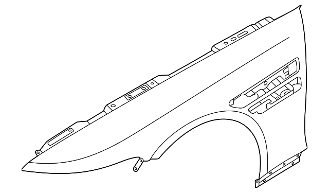 2021-2023 Genesis G80 Panel Assembly Fender Right-hand 66320-T1000 ...