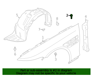 2007-2025 Hyundai Fender Bolt 11408-06141 | OEM Parts Online