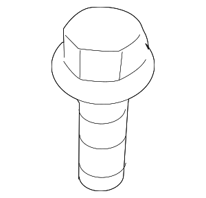 MS241187 - Headlamp Assembly Mount Bolt 2004-2023 Mitsubishi ...