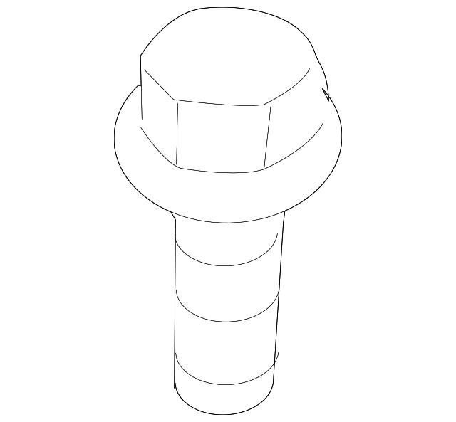 MS241187 - Headlamp Assembly Mount Bolt 2004-2023 Mitsubishi ...