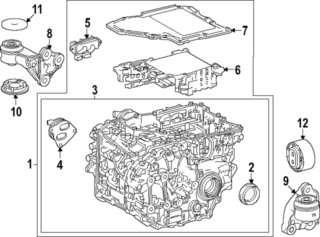 2023-2024 Toyota Inverter Cooler G125A-42030 | Toyota Parts Center