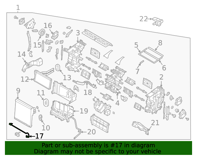 Genuine A/C Evaporator Temperature Sensor for 2020-2023 Hyundai Sonata ...