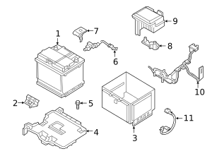 91850-J3120 - Battery Cable 2019-2021 Hyundai Veloster ...