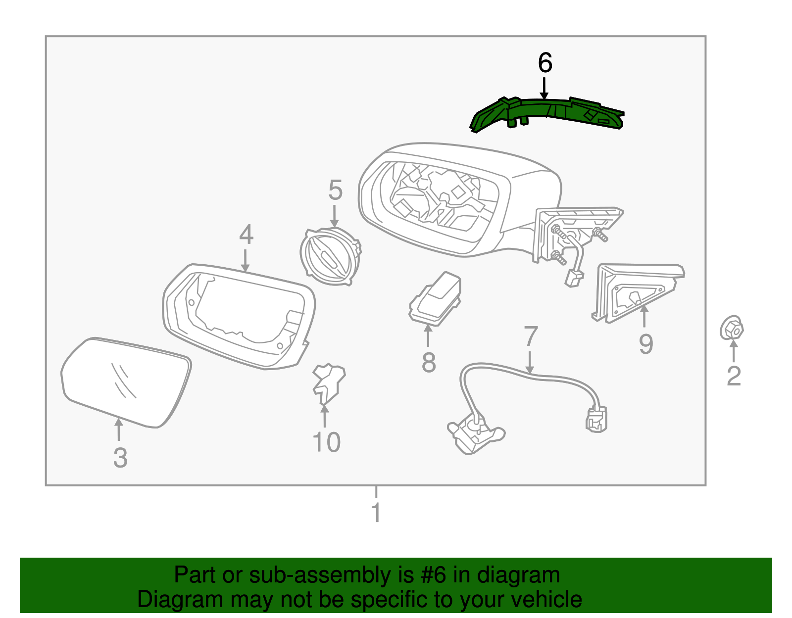87613-B1500 - High-Quality Turn Signal Light Assembly for 2018-2020 ...