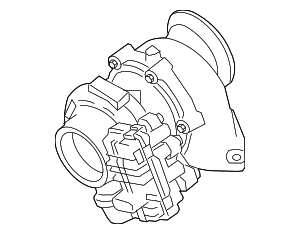 Genuine OEM Turbocharger Part# LR140581 Fits 2018-2019 Land Rover Range ...