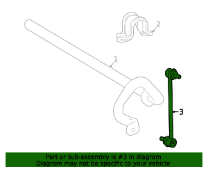 48820-08040 - Stabilizer Link - 2021-2024 Toyota Sienna | OEM Genuine ...