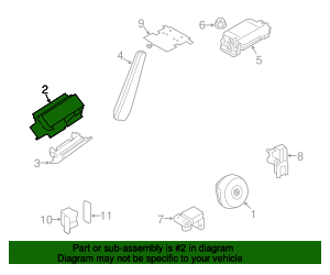 Genuine BMW 72-12-9-129-249 | Passenger Inflator Module | FREE Shipping ...