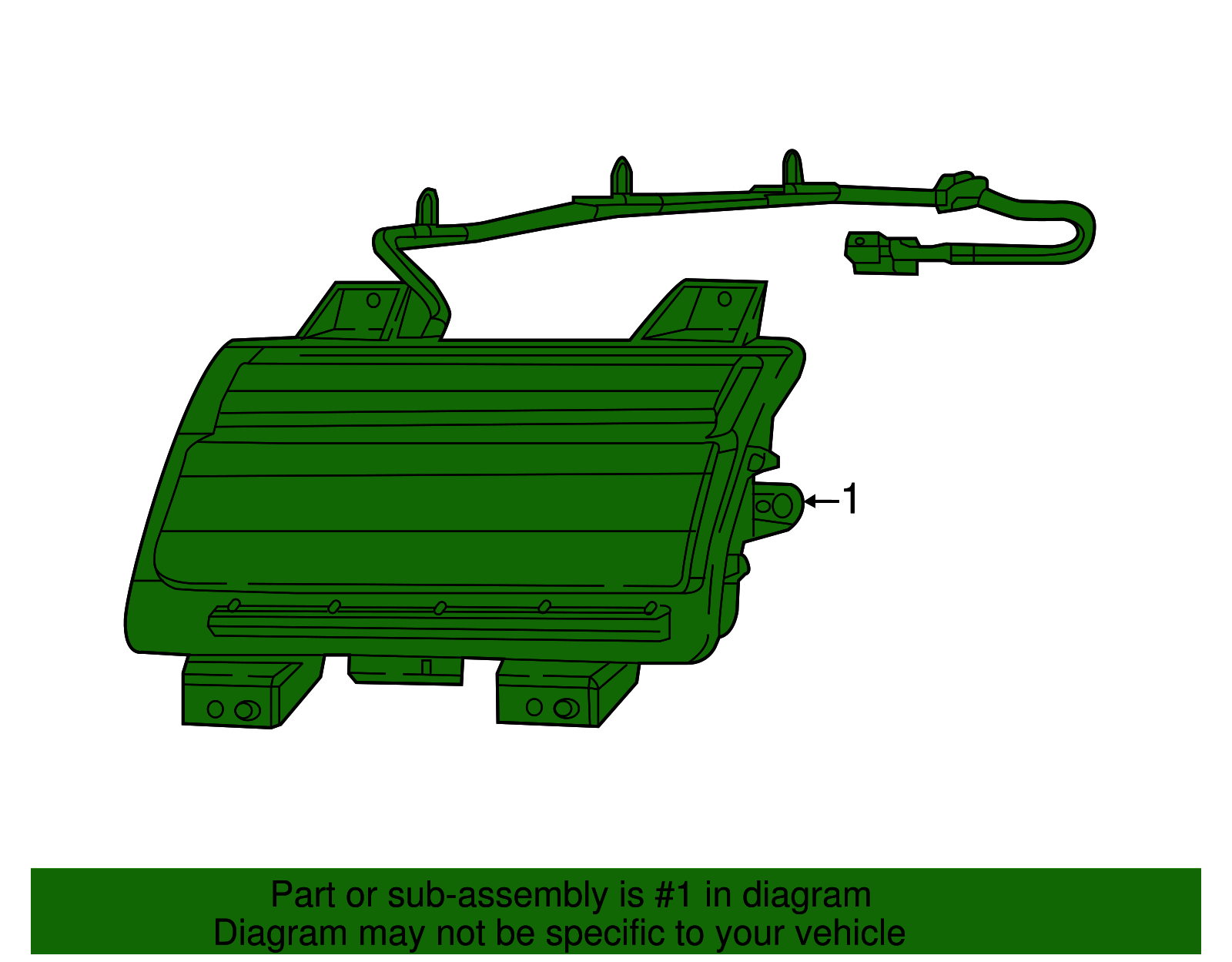 2018-2024 Jeep Lamp 68293127AH | Mopar Parts Canada