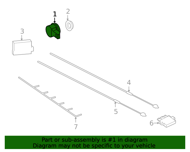 Genuine OEM Sensor | 223-905-40-00-9999 | Fits Select 2021-2023 ...