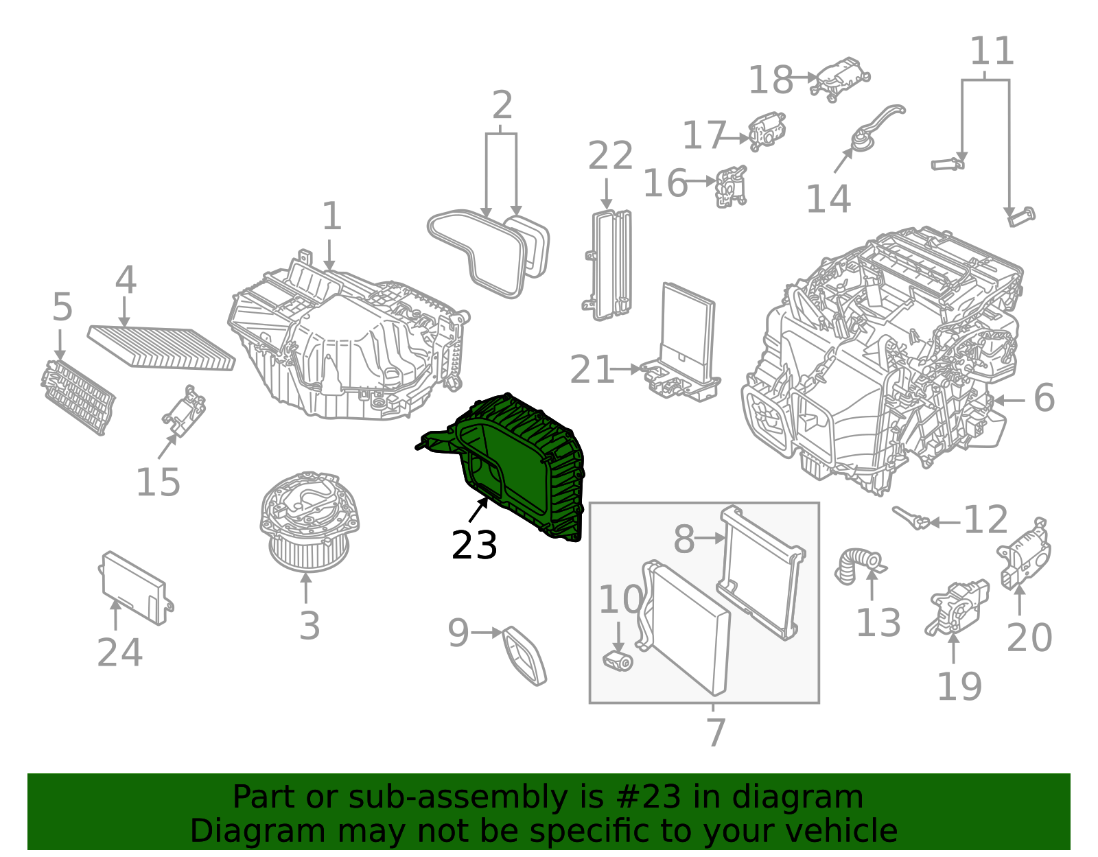 2021-2024 Volkswagen ID.4 Center Duct 1EB-260-377-A | QuirkParts