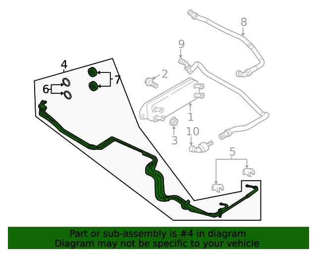 2017-2022 Ford OEM Tube Assembly HC3Z-7R081-H | Ford Parts Center