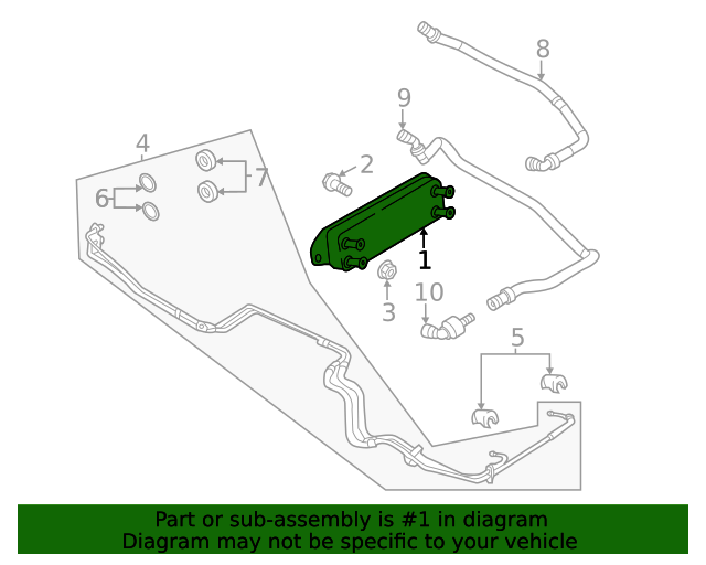 Ford Dealership 2017-2022 Ford Cooler HC3Z-7A095-B | Ford Parts Catalog