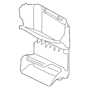 28274-2GTA1 - Air Guide 2016-2018 Kia Sorento | Kia.Parts Store