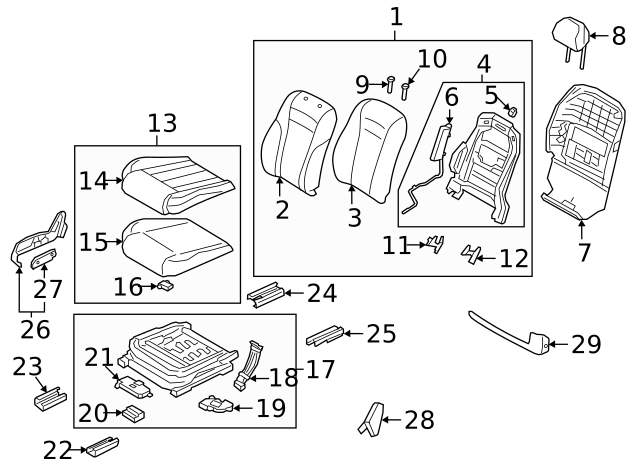 2019-2020 Kia K900 Occupant Module 80702-J6000 | TascaParts.com