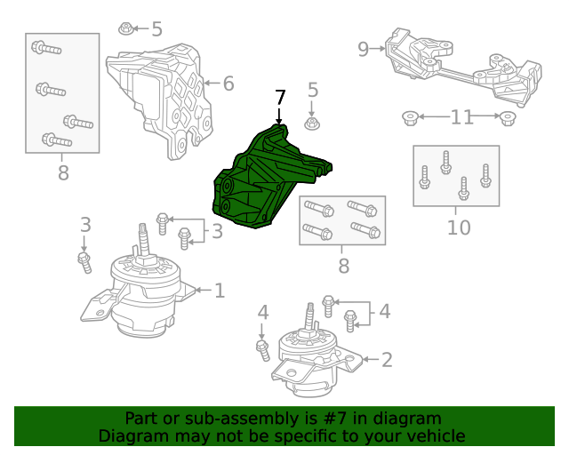 68329806AA - Front Knuckle Right - 2019 2020 Ram 1500 | Mopar Parts Canada