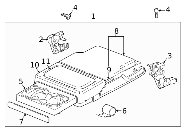 32248413 - Armrest 2019-2023 Volvo | AutoNationParts.com