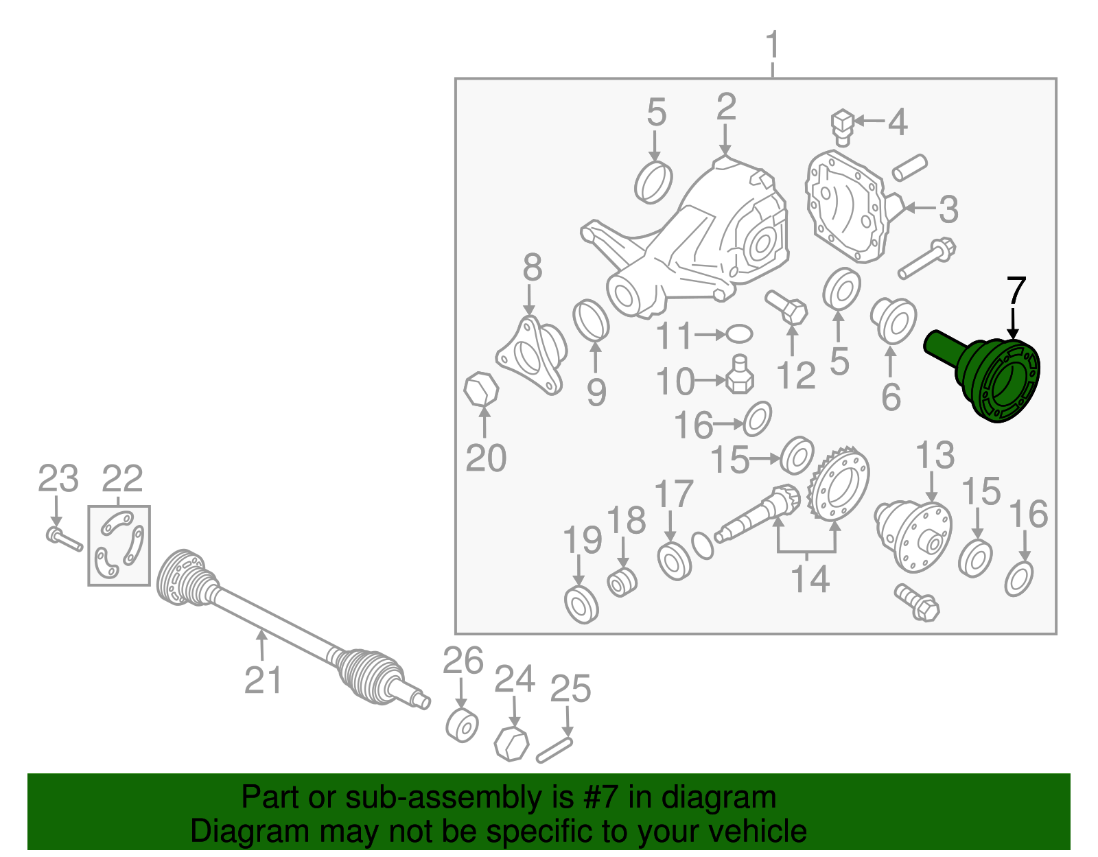 2013-2017 Hyundai Drive Axle Shaft 53036-25000 | Retail Performance ...