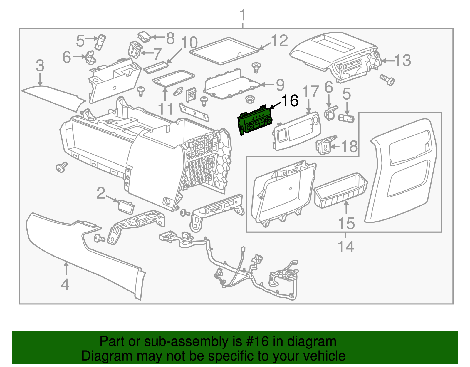 2015-2023 GM Control 86527166 | OEM Parts Online