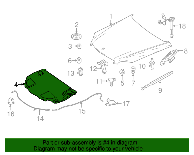 2016-2020 Mercedes-Benz Insulator 253-682-00-26 | MB OEM Parts