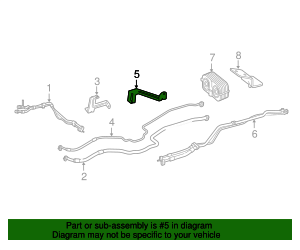 447-830-26-00 - Center Bracket 2016-2023 Mercedes-Benz Metris ...