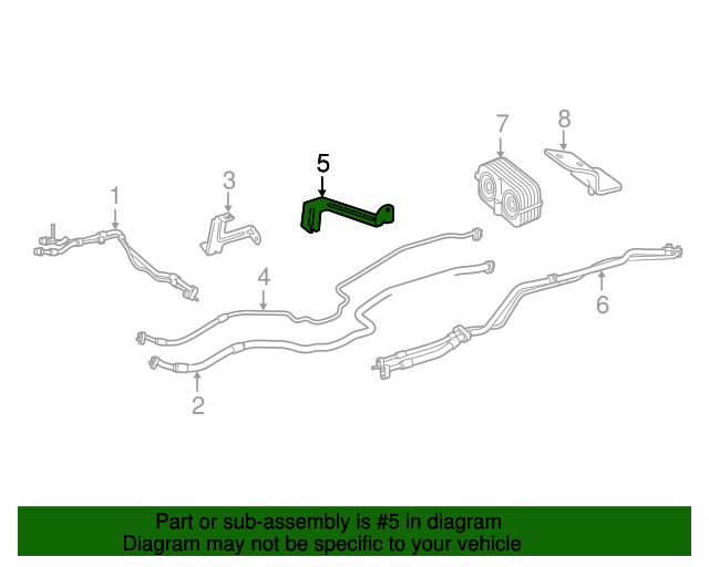 447-830-26-00 - Center Bracket 2016-2023 Mercedes-Benz Metris ...