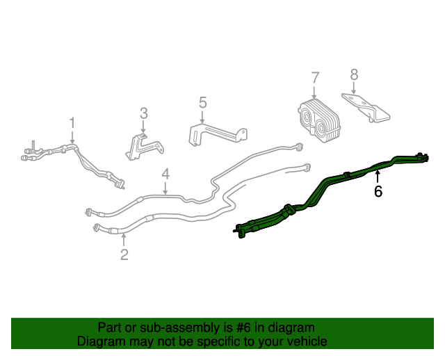 447-830-19-15 - Rear AC Tube 2016-2023 Mercedes-Benz Metris | Mercedes ...