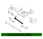 Genuine OEM Ford Part - Steering Drag Link LC3Z-3304-A | Genuine OEM ...