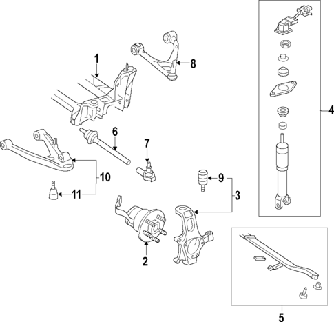 Ride Control for 2010 Chevrolet Corvette | TascaParts.com