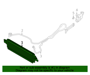 17219494828 - 2019-2025 BMW Trans Cooler (17-21-9-494-828) | BMW of ...