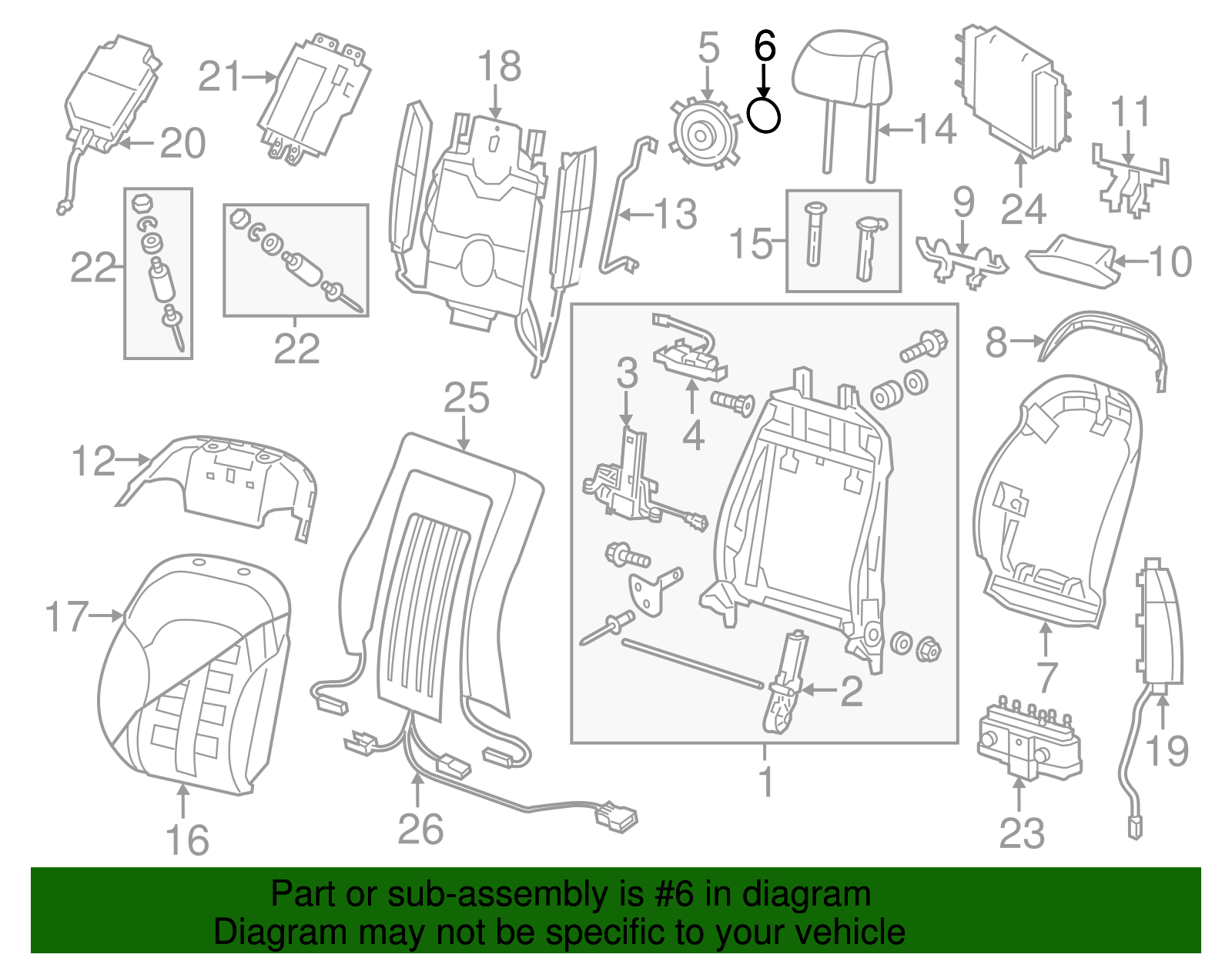 4H0-965-535 - Fan Seal 2011-2018 Audi | Audi OEM Parts