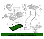 12669132 - Valve Cover Gasket - 2020-2021 GM | OEPartsQuick