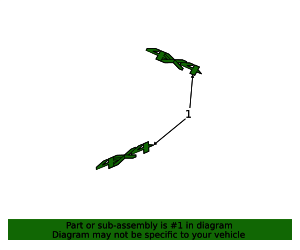 2023 Chevrolet Truck Bed Decal 85154103 GM | GMPartsDirect.com