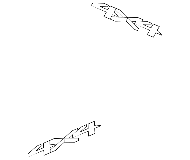 85154103 - Truck Bed Decal - 2023 Chevrolet | OEM Parts Quick