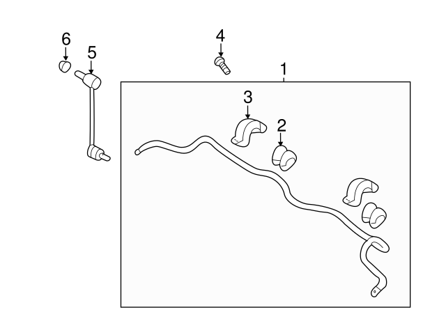54830-2T000 - Stabilizer Link 2011-2012 Kia Optima | Kia.Parts Store