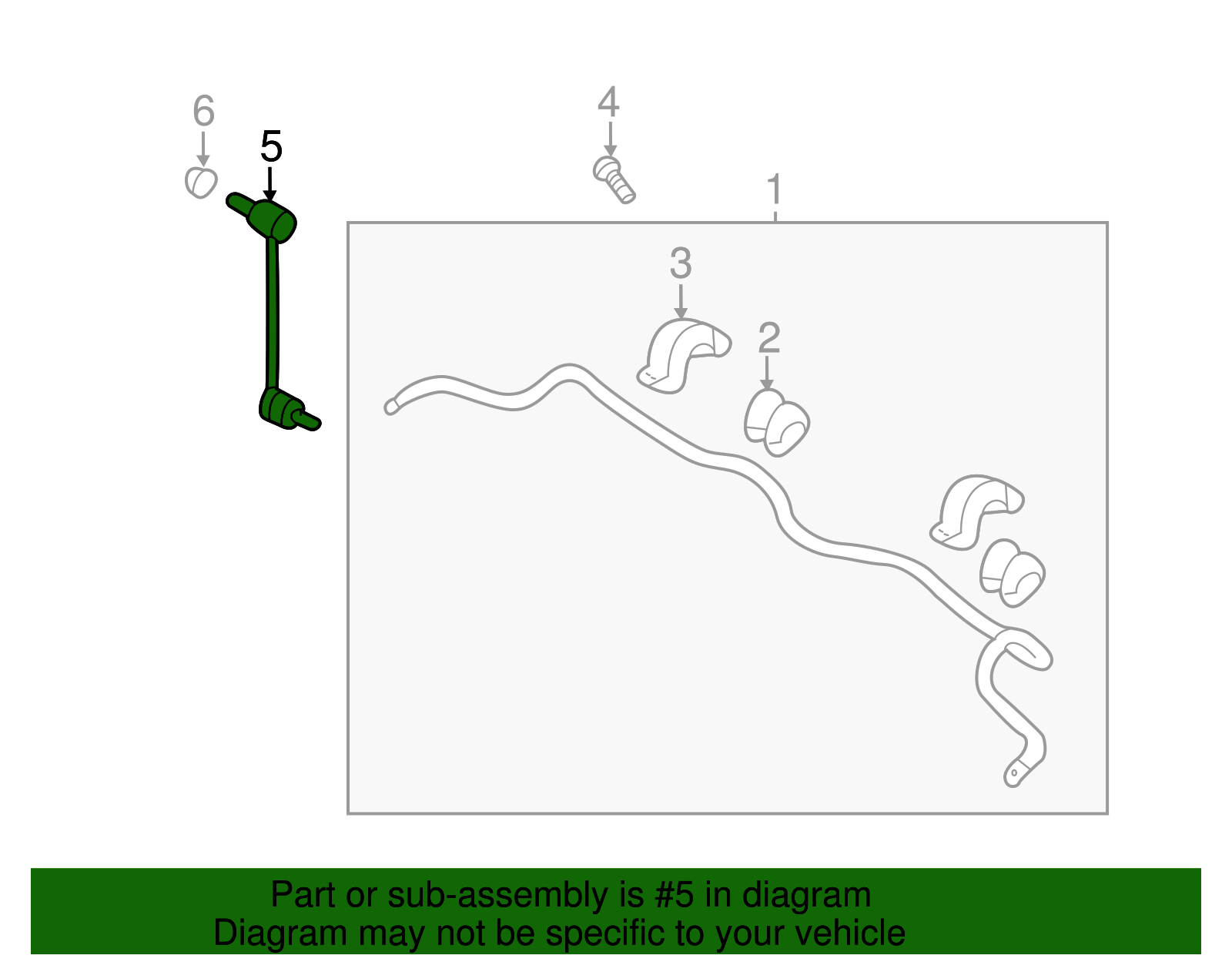 54840-2T000 - Stabilizer Link 2011-2013 Kia Optima | Kia.Parts Store