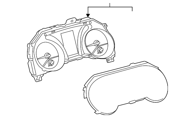 83800-0XQ61 - Cluster Assembly 2021 Toyota Camry | Longo Toyota Parts