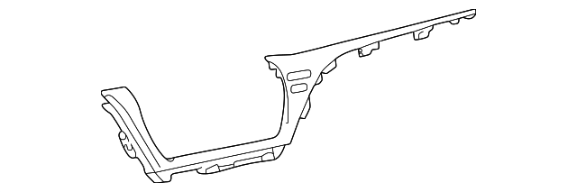 2021-2023 Toyota Camry Cluster Bezel 55421-06030 | Toyota Parts