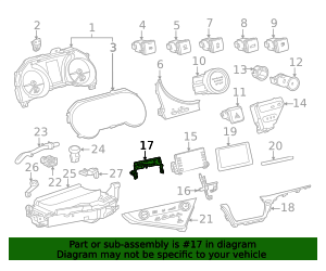 2021 Toyota Camry Display Unit Center Bracket 55422-06040 | Toyota ...