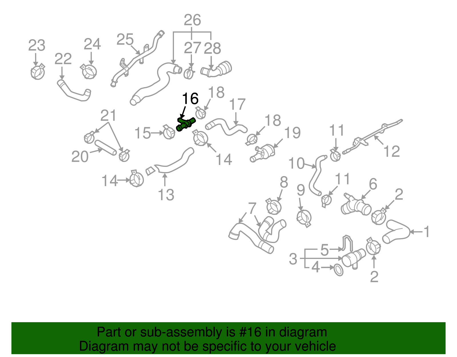 2005-2018 Volkswagen T-Piece N-906-930-01 | OEM Parts Online