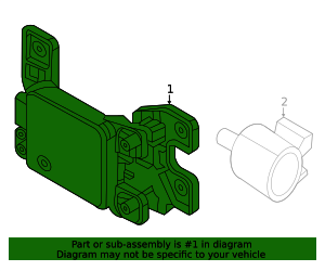 99110-AA000 - Cruise Control Distance Sensor 2021-2023 Hyundai Elantra ...