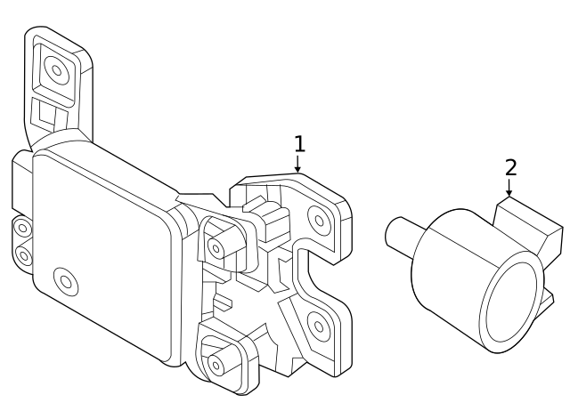 2021-2022 Hyundai Elantra Distance Sensor 99110-AA000 | OEM Parts Online