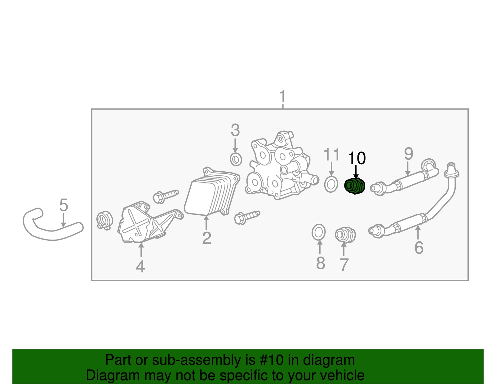 2014-2025 Cadillac Fitting 12667344 | OEM Parts Online