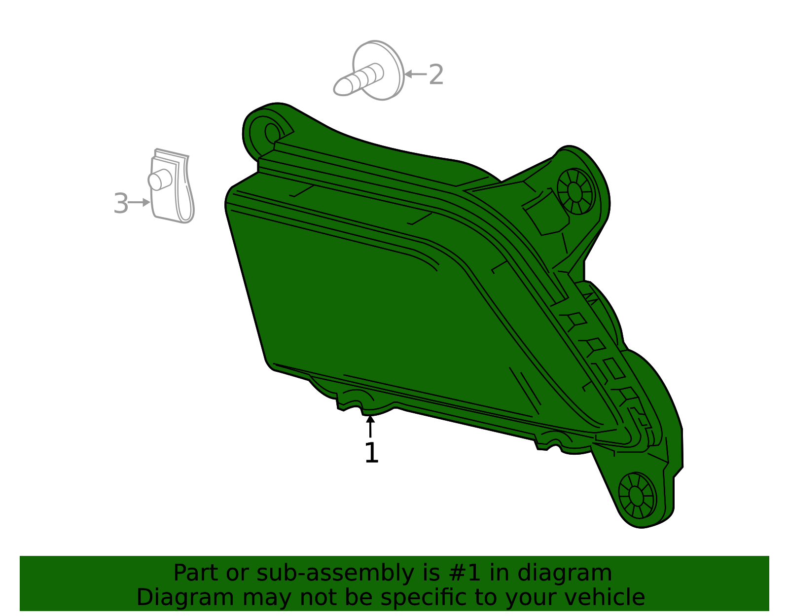 2019-2023 Chevrolet (Replaces 84509652) Lamp 87816044 GM ...