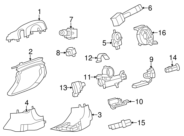 25823963 - OEM GM Release Lever | GMPartsCenter.net | GM Parts Center